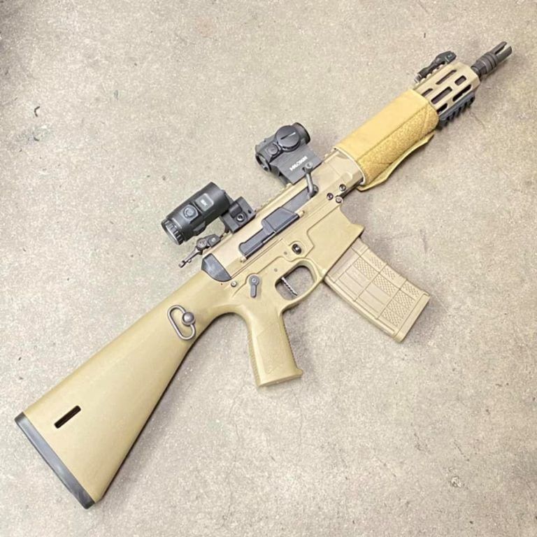 KE Arms KP-15 Monolithic Polymer Receiver Overview - AR Build Junkie