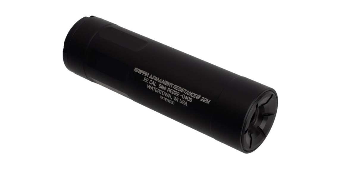 Griffin Armament Resistance 22 Modular QD Suppressor – Black - AR Build ...